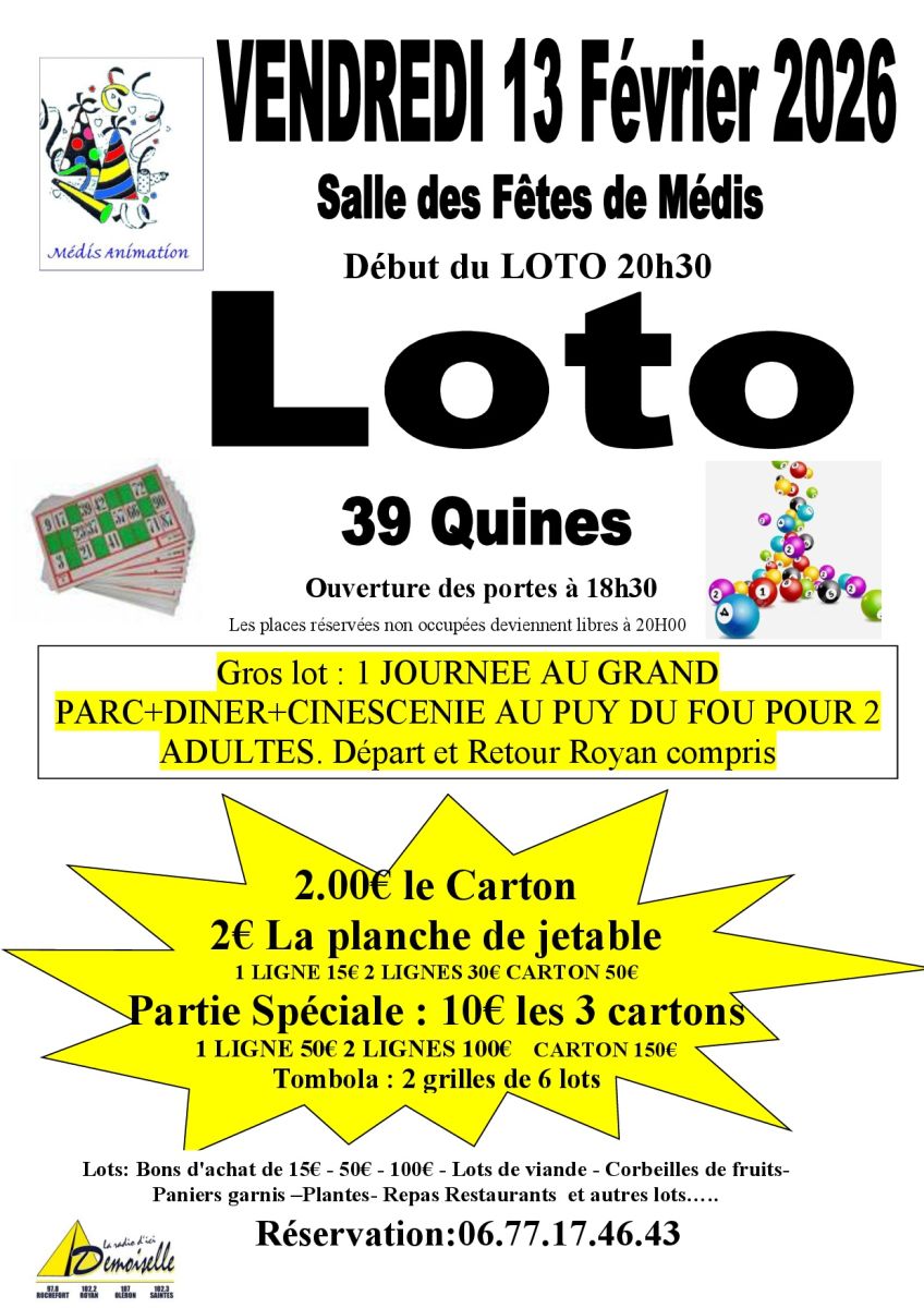 Agenda - Évènements du mois de février 2026 - Guide de Charente Maritime